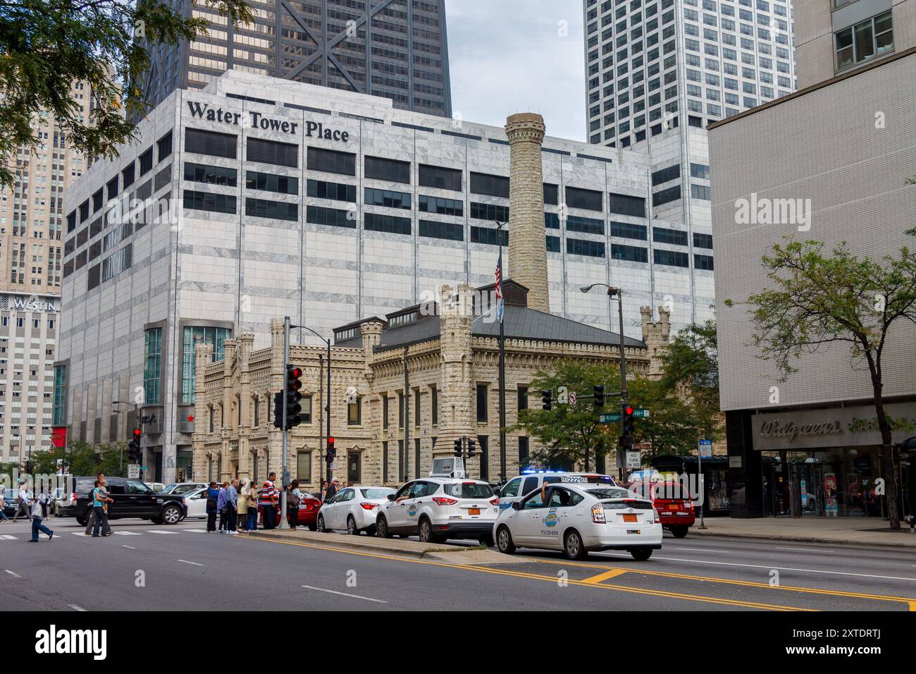 The Water Tower historic building and the Water Tower place mall and ...