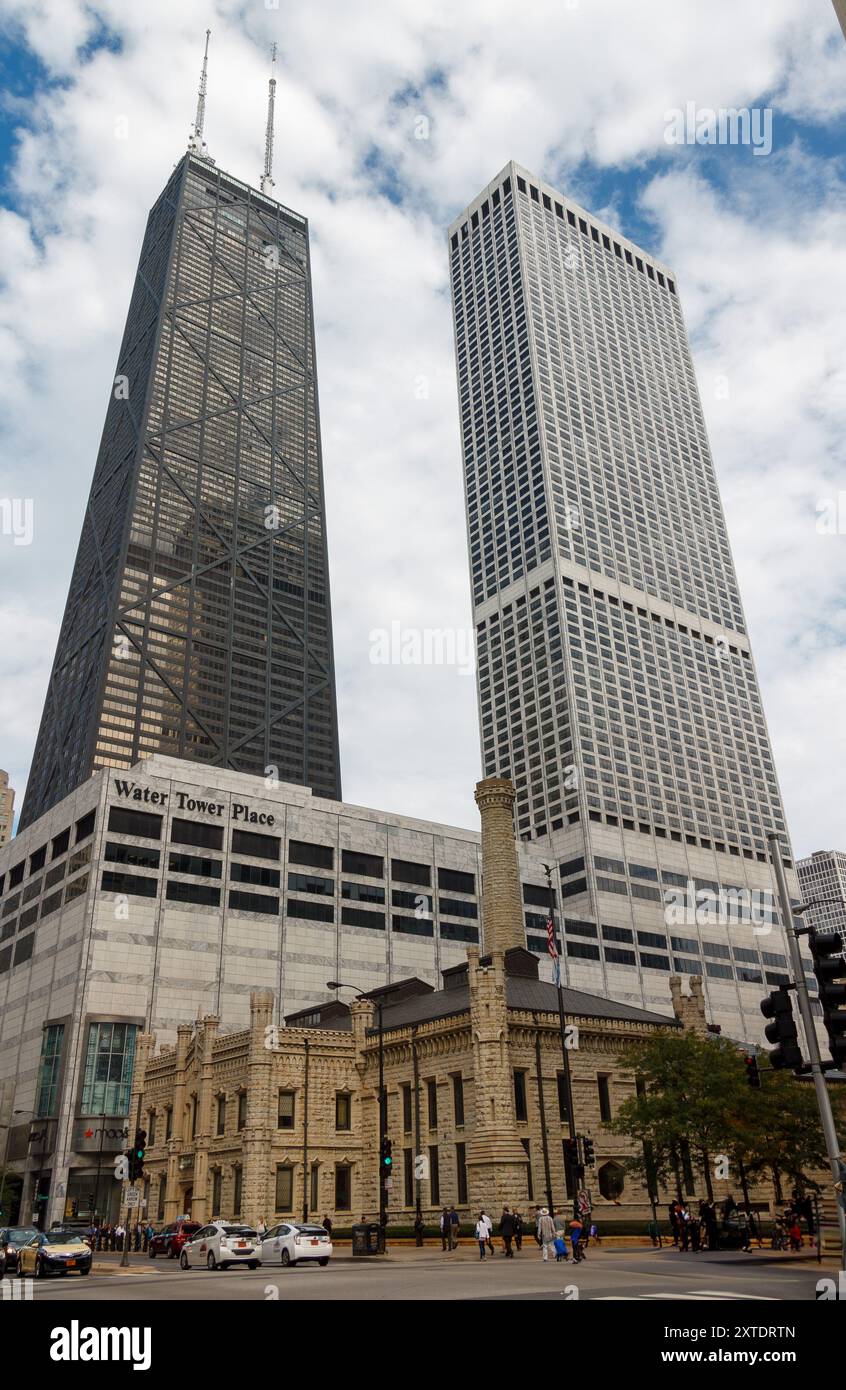 The Water Tower historic building, the Water Tower place mall, John ...