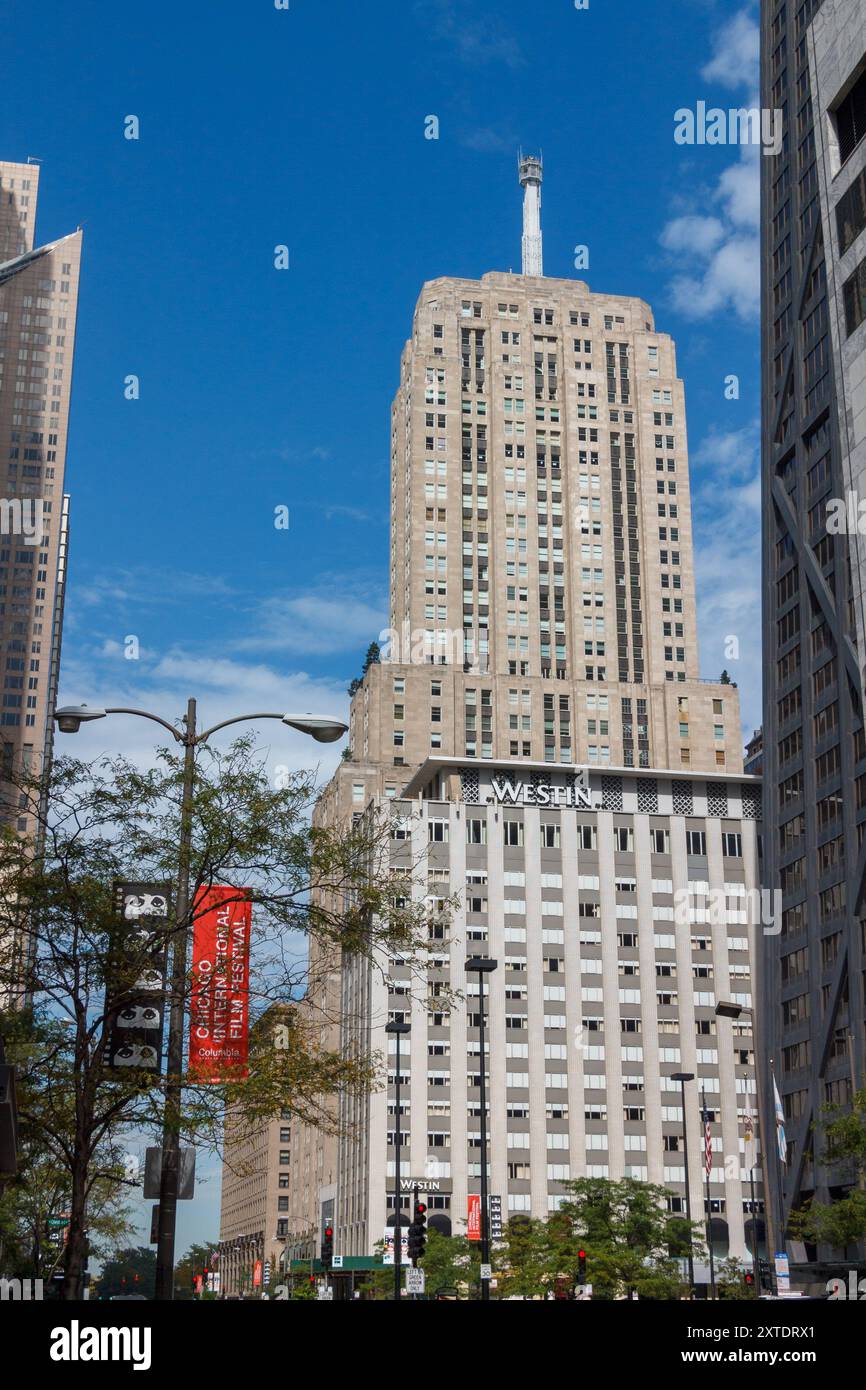 The Palmolive Buildng Modern Architecture Tower Building in Magnificent ...