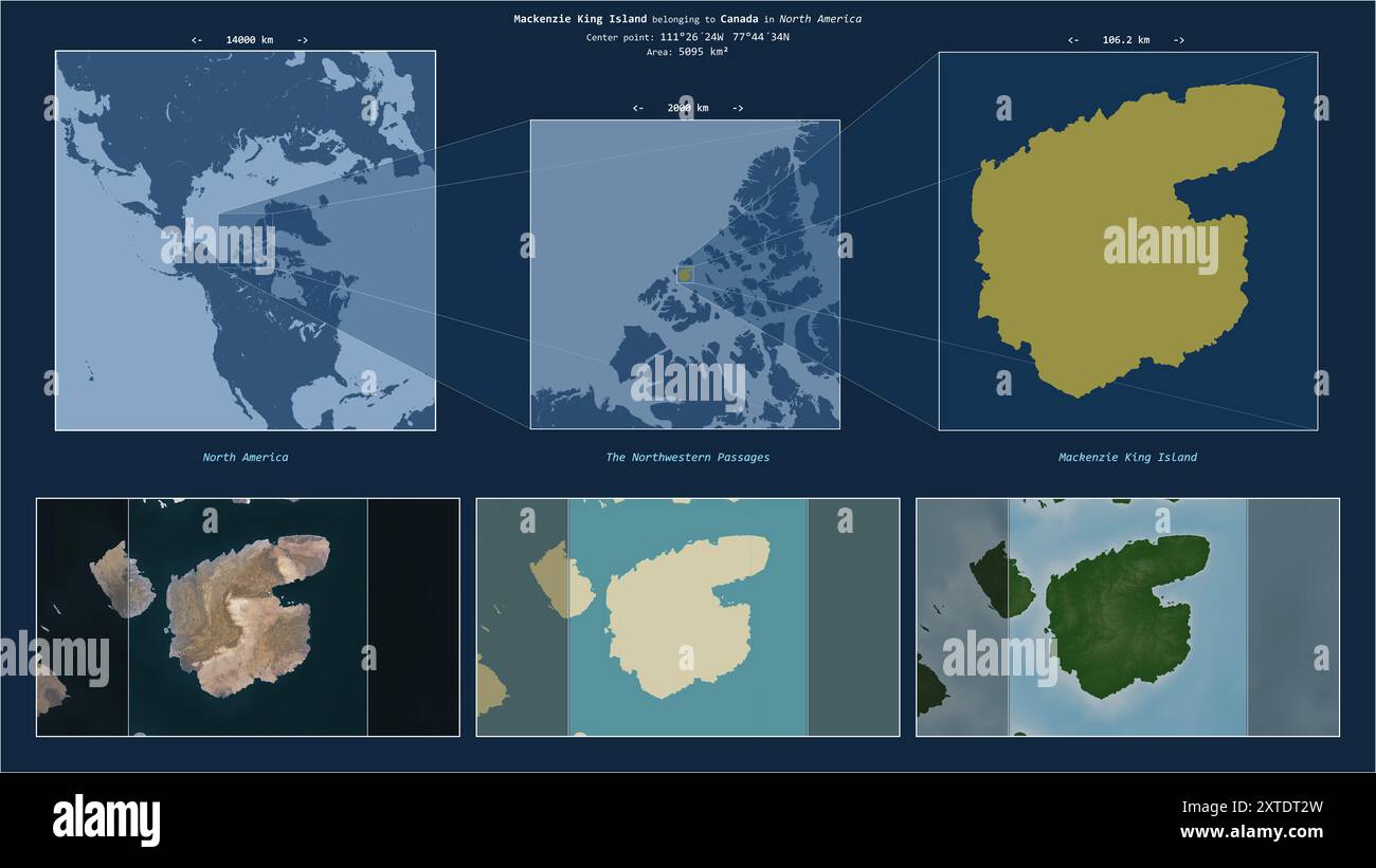 Mackenzie King Island in the The Northwestern Passages - belonging to ...