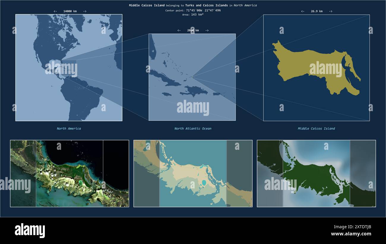 Middle caicos island hi-res stock photography and images - Alamy