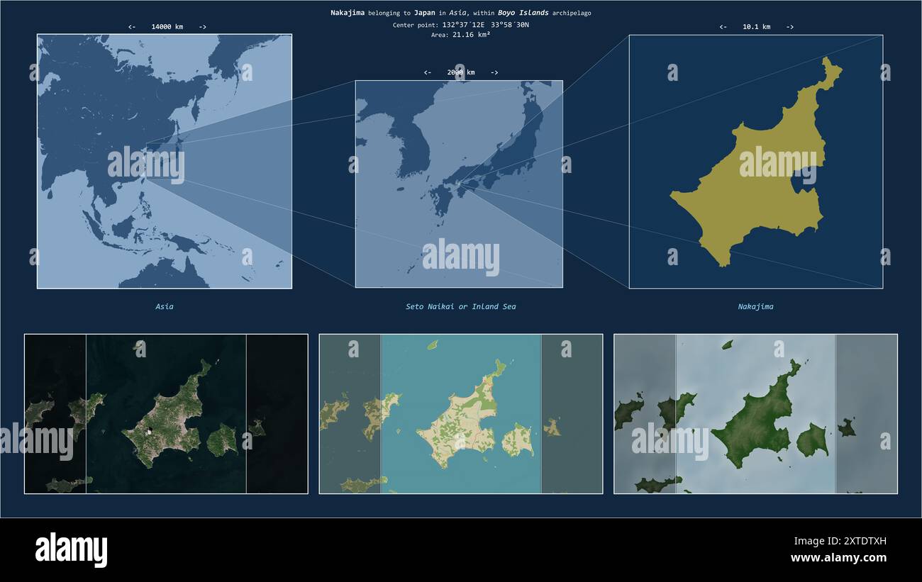 Nakajima in the Seto Naikai or Inland Sea - belonging to Japan ...