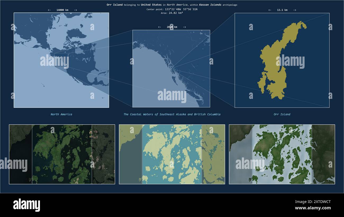 Orr Island in the The Coastal Waters of Southeast Alaska and British ...