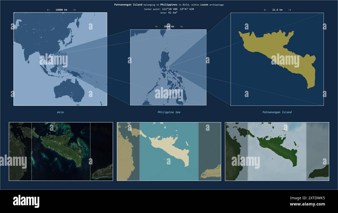 Patnanongan Island in the Philippine Sea - belonging to Philippines ...