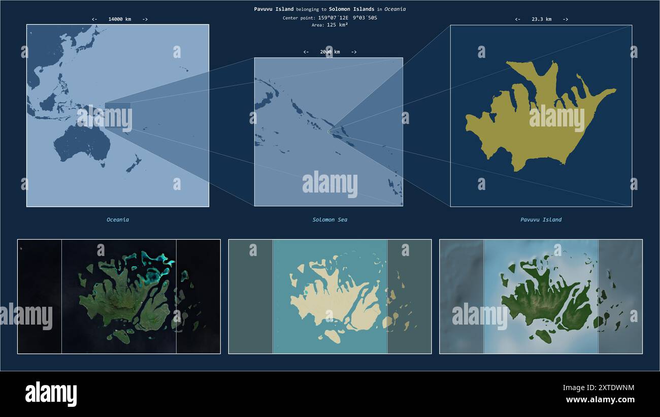 Pavuvu Island in the Solomon Sea - belonging to Solomon Islands ...