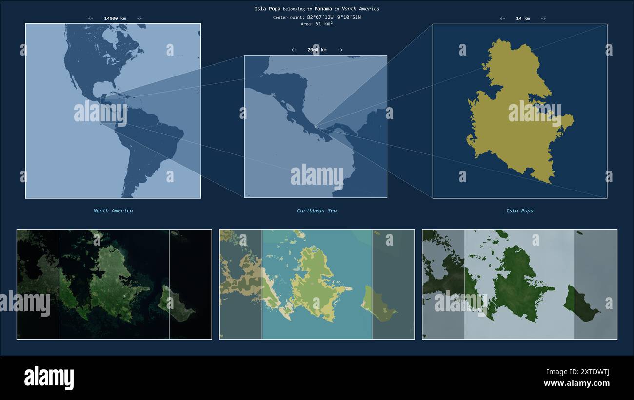 Popa island island map hi-res stock photography and images - Alamy