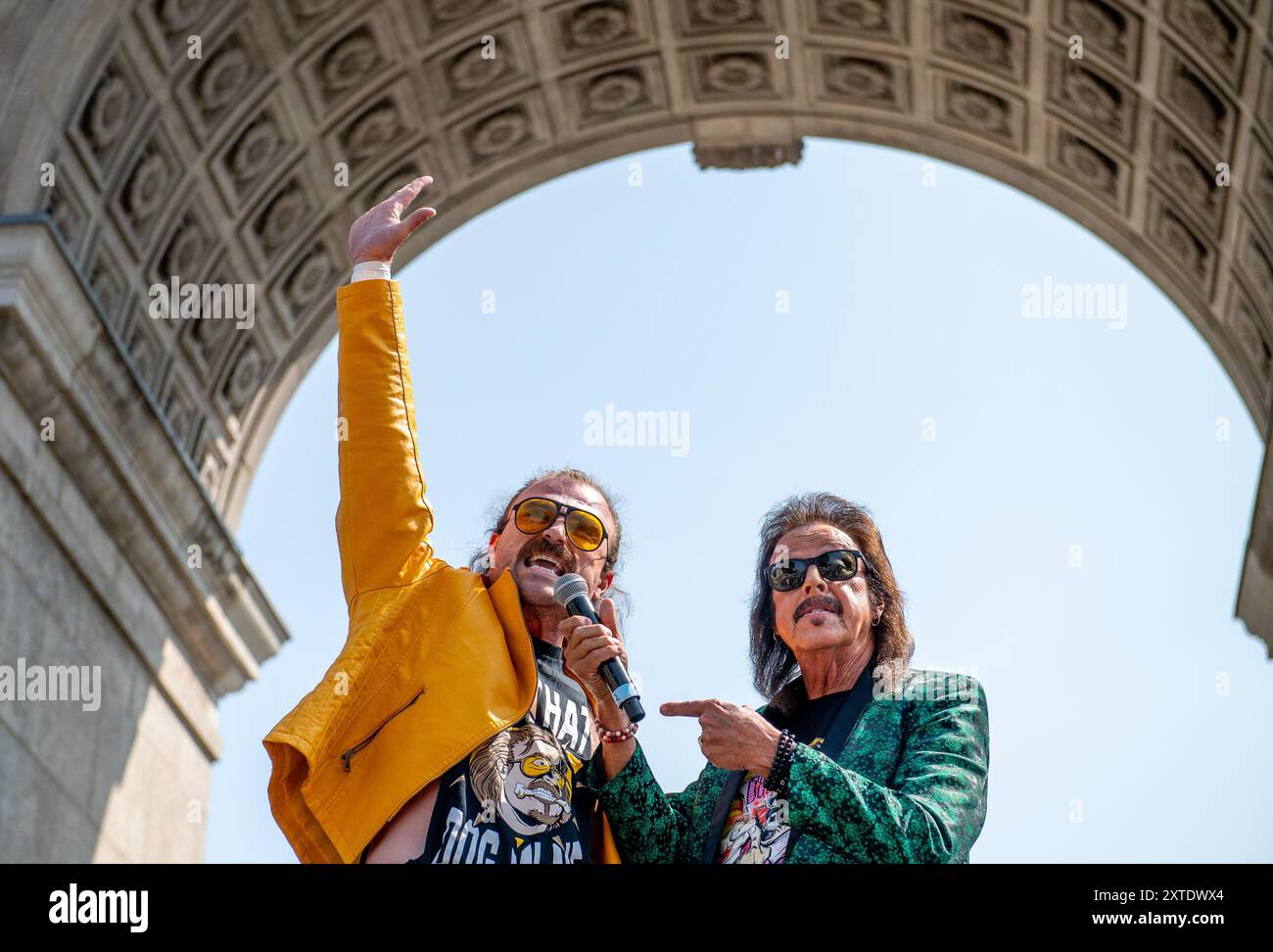 Toronto, Canada. 14th Aug, 2024. Jimmy Hart, left, and Pretty Ricky ...