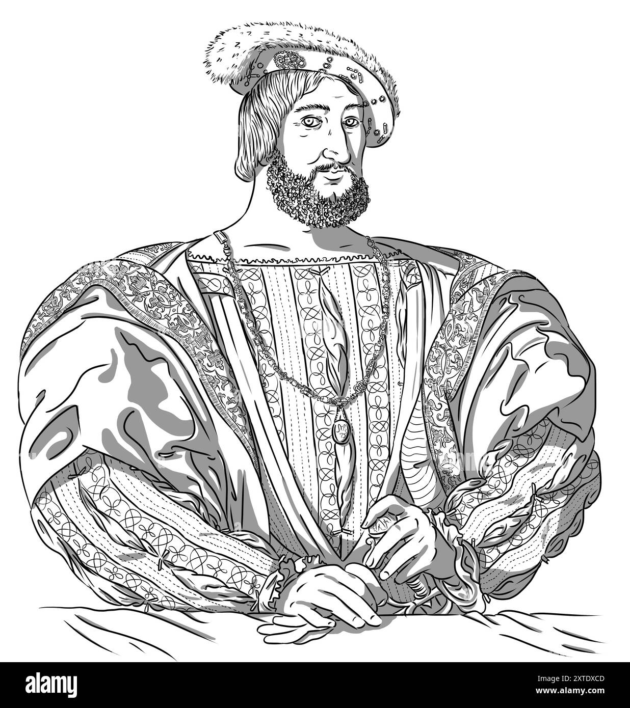 King of france 1 Cut Out Stock Images & Pictures - Alamy