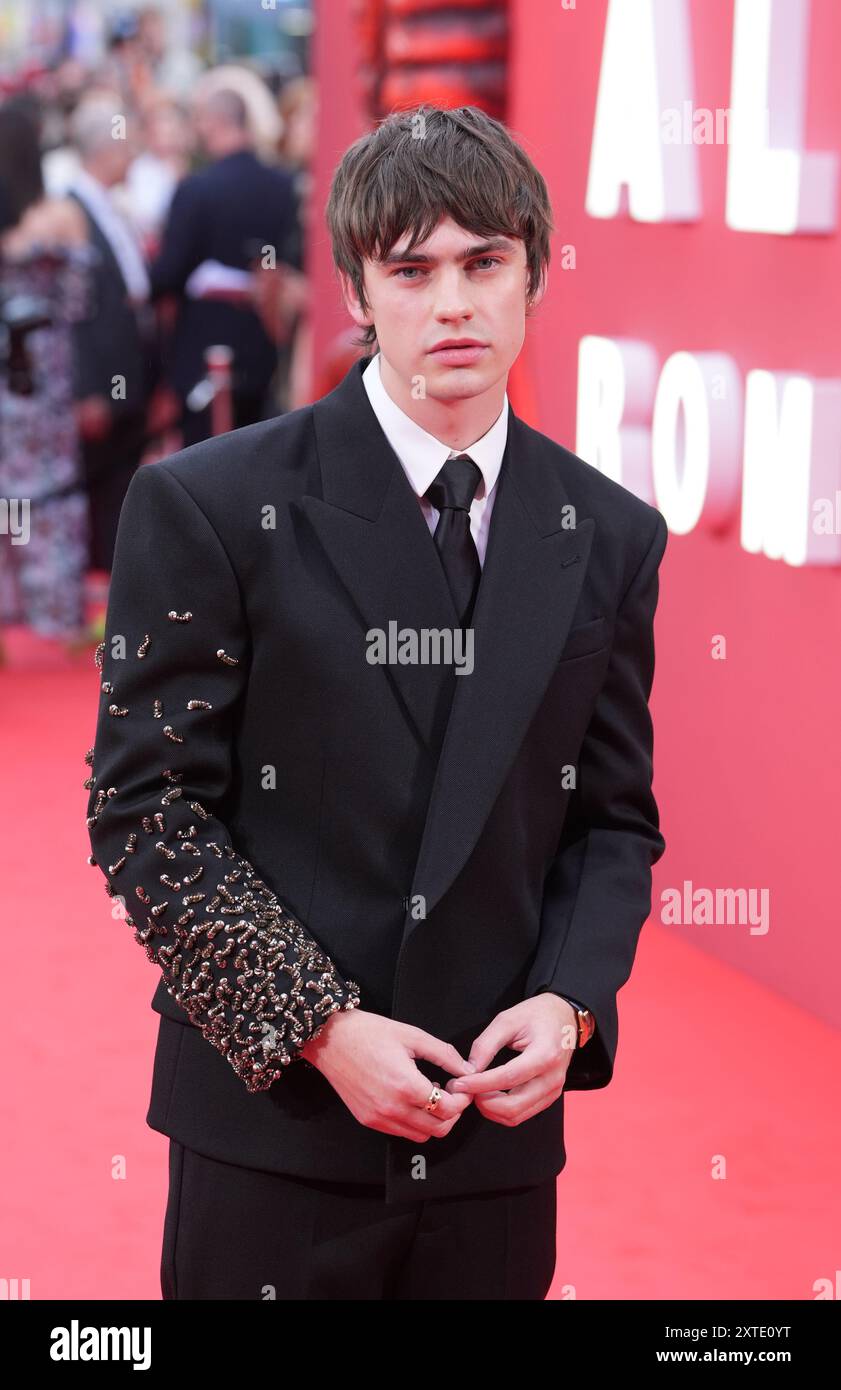 Spike Fearn attends the UK gala screening of Alien: Romulus at ...