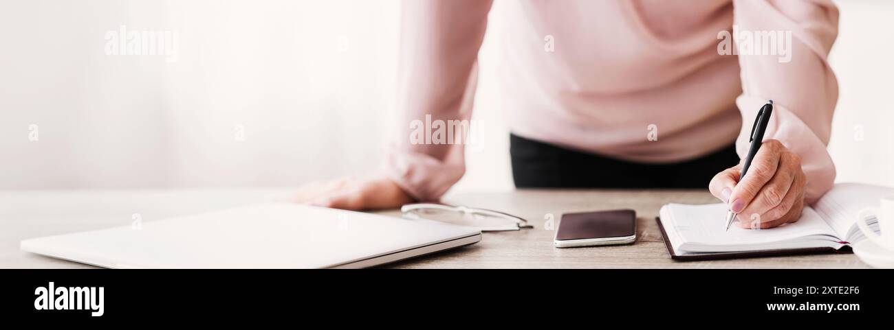 Business woman write tasks creative hi-res stock photography and images ...