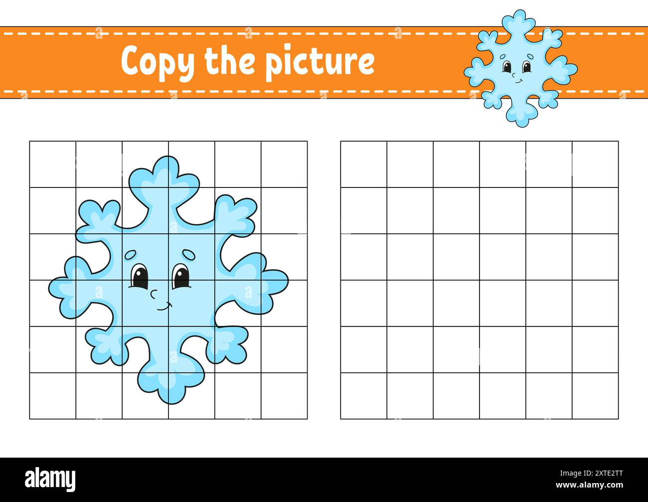Copy the picture. Education developing worksheet. Game for children ...