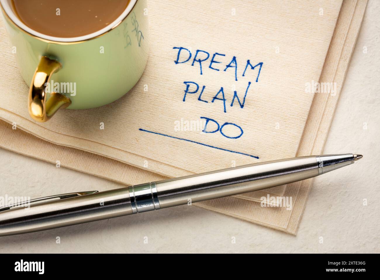 dream, plan, do - a powerful three step approach that encapsulates the ...