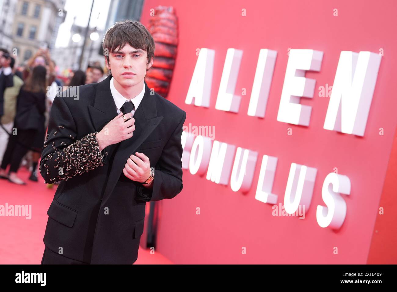 Spike Fearn attends the UK gala screening of Alien: Romulus at ...