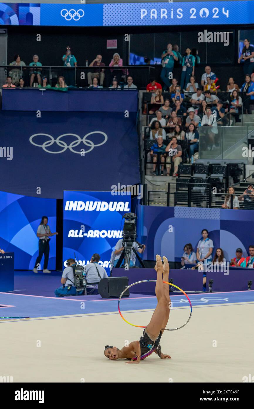 Paris, France - 08 08 2024: Olympic Games Paris 2024. View of wommen's ...