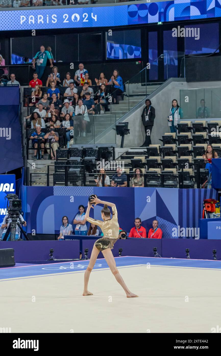 Paris, France - 08 08 2024: Olympic Games Paris 2024. View of wommen's ...