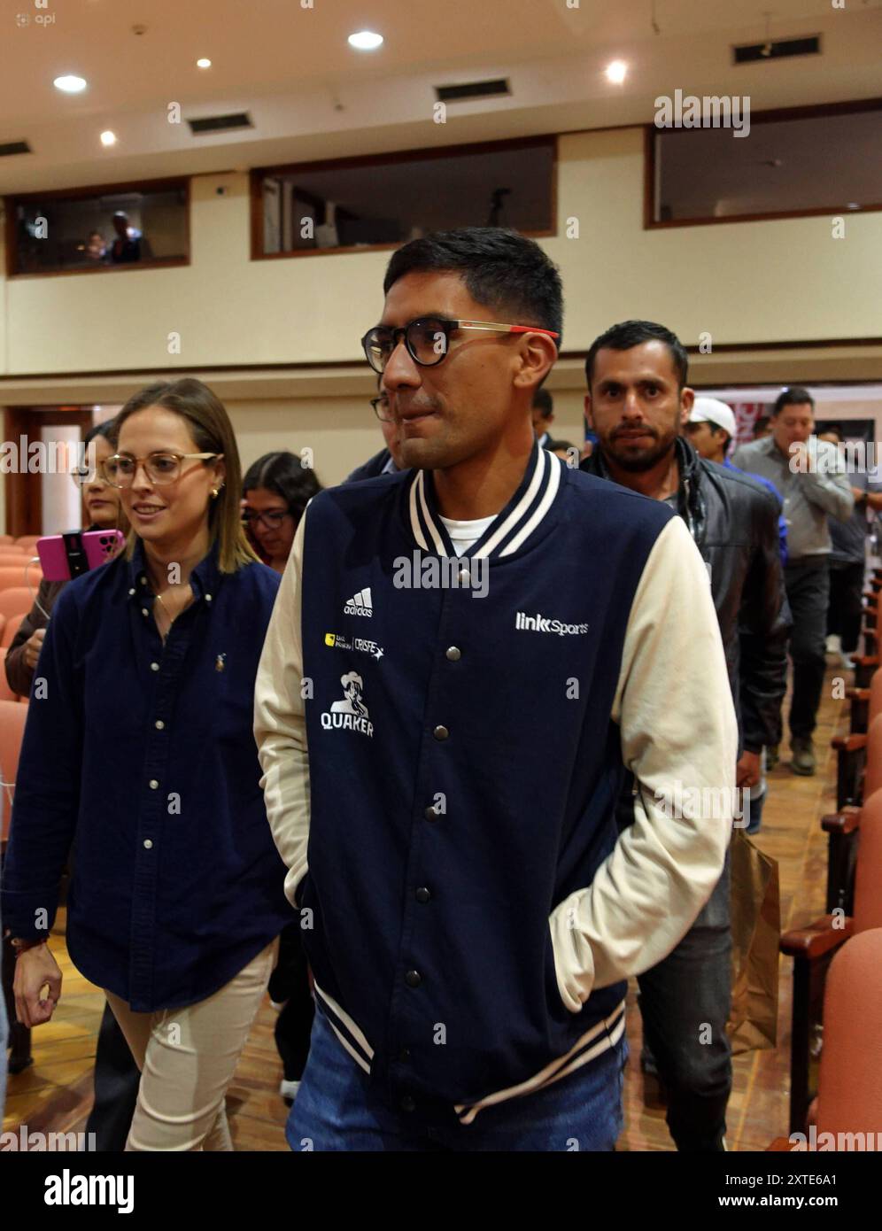 CUENCA PRESS CONFERENCE DANIEL PINTADO Cuenca,Ecuador August 14, 2024 ...