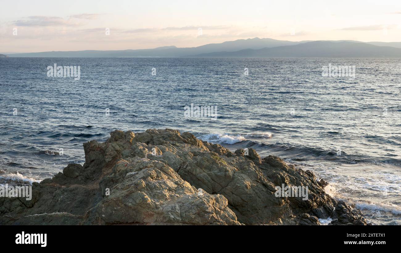 Kassandra island Xina, Paliouri coast Stock Photo - Alamy