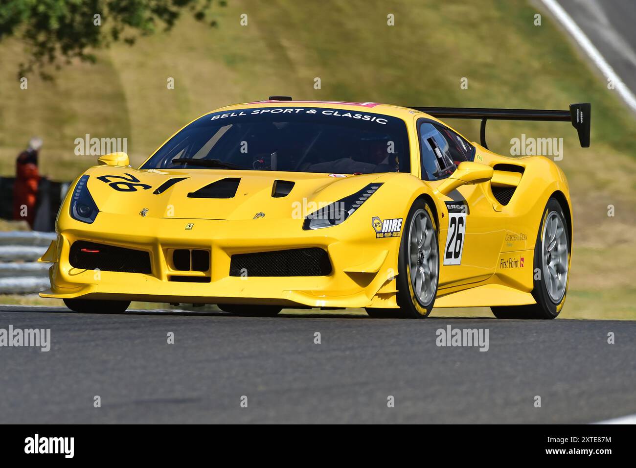 Colin Sowter, Ferrari 488 Challenge, Bell Sport Challenge Series, two ...