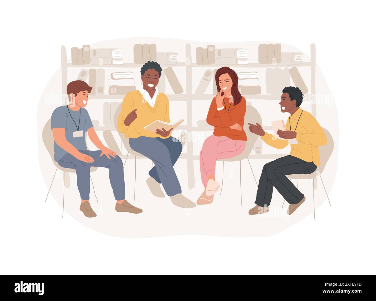 Explaining classes Stock Vector Images - Alamy