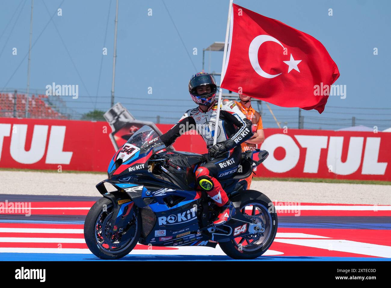 (54) Toprak Razgatlioglu from Turkey of ROKiT BMW Motored WorldSBK Team ...