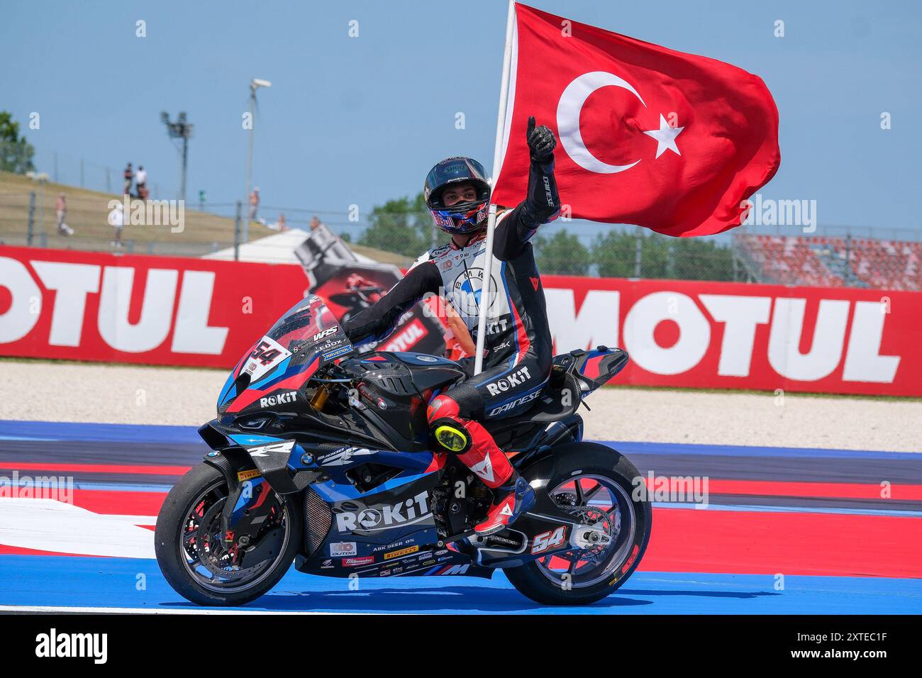 (54) Toprak Razgatlioglu from Turkey of ROKiT BMW Motored WorldSBK Team ...