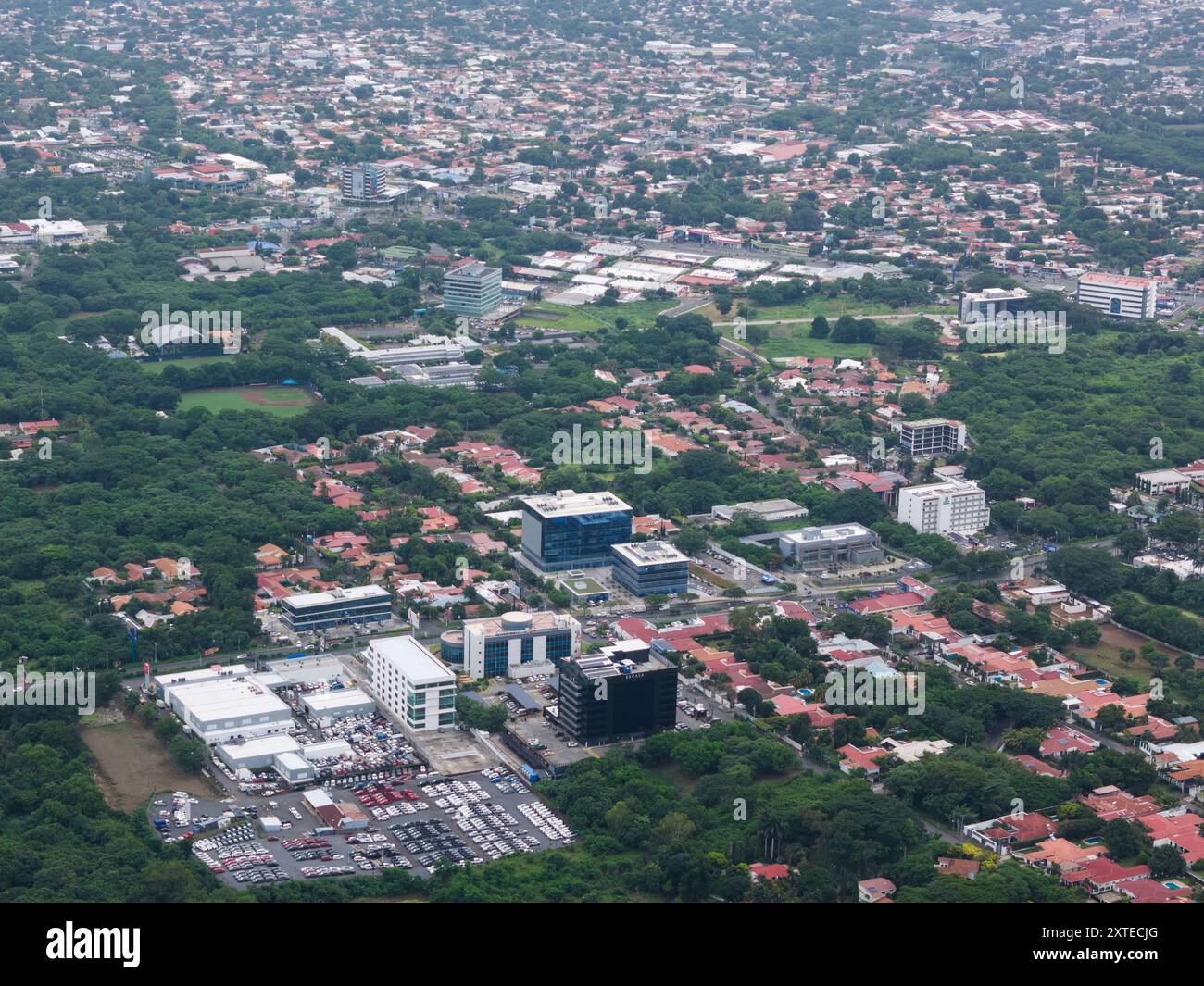 Aerial scenery city modern office hi-res stock photography and images ...