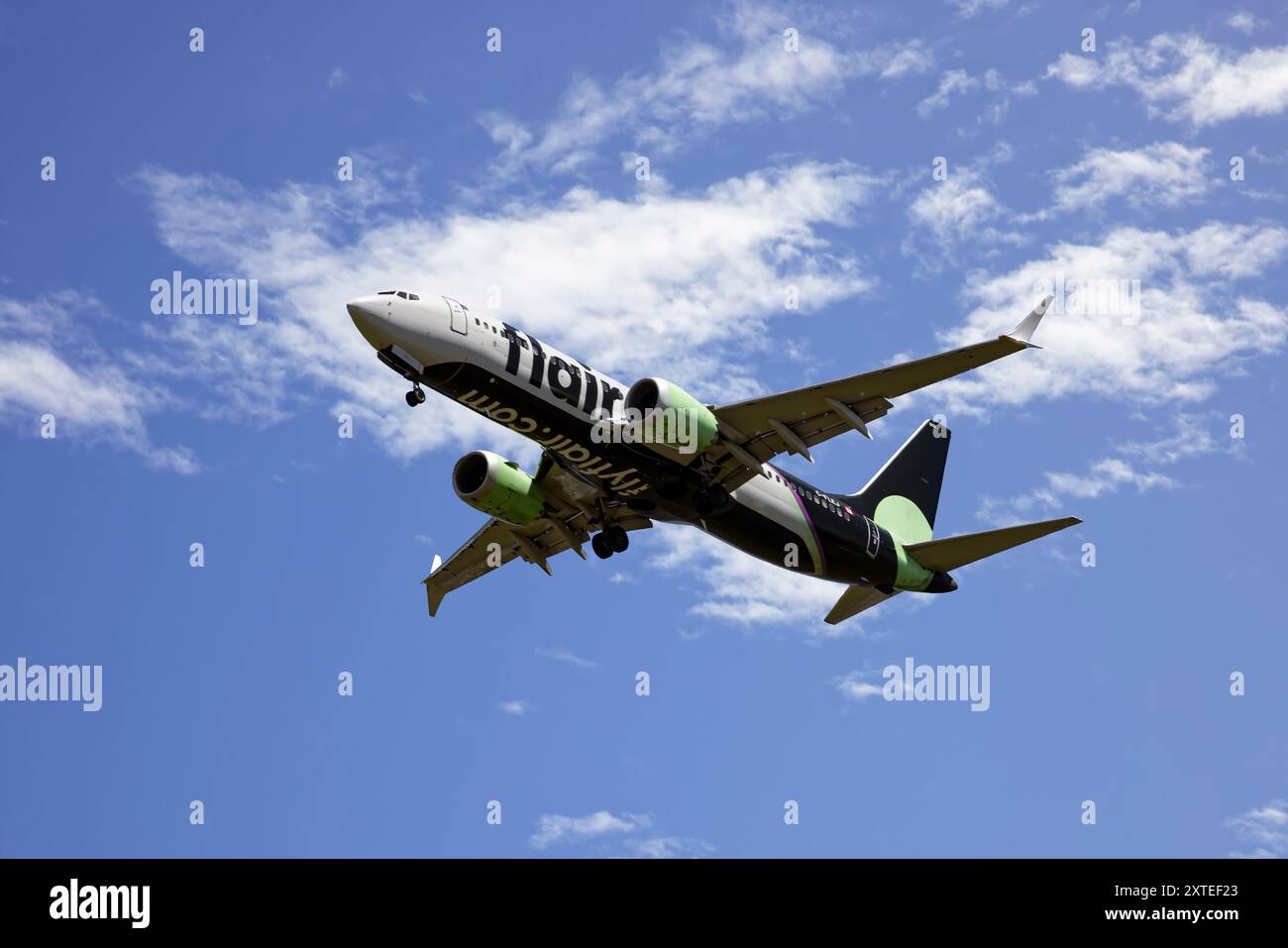 Flair airlines aircraft hi-res stock photography and images - Alamy