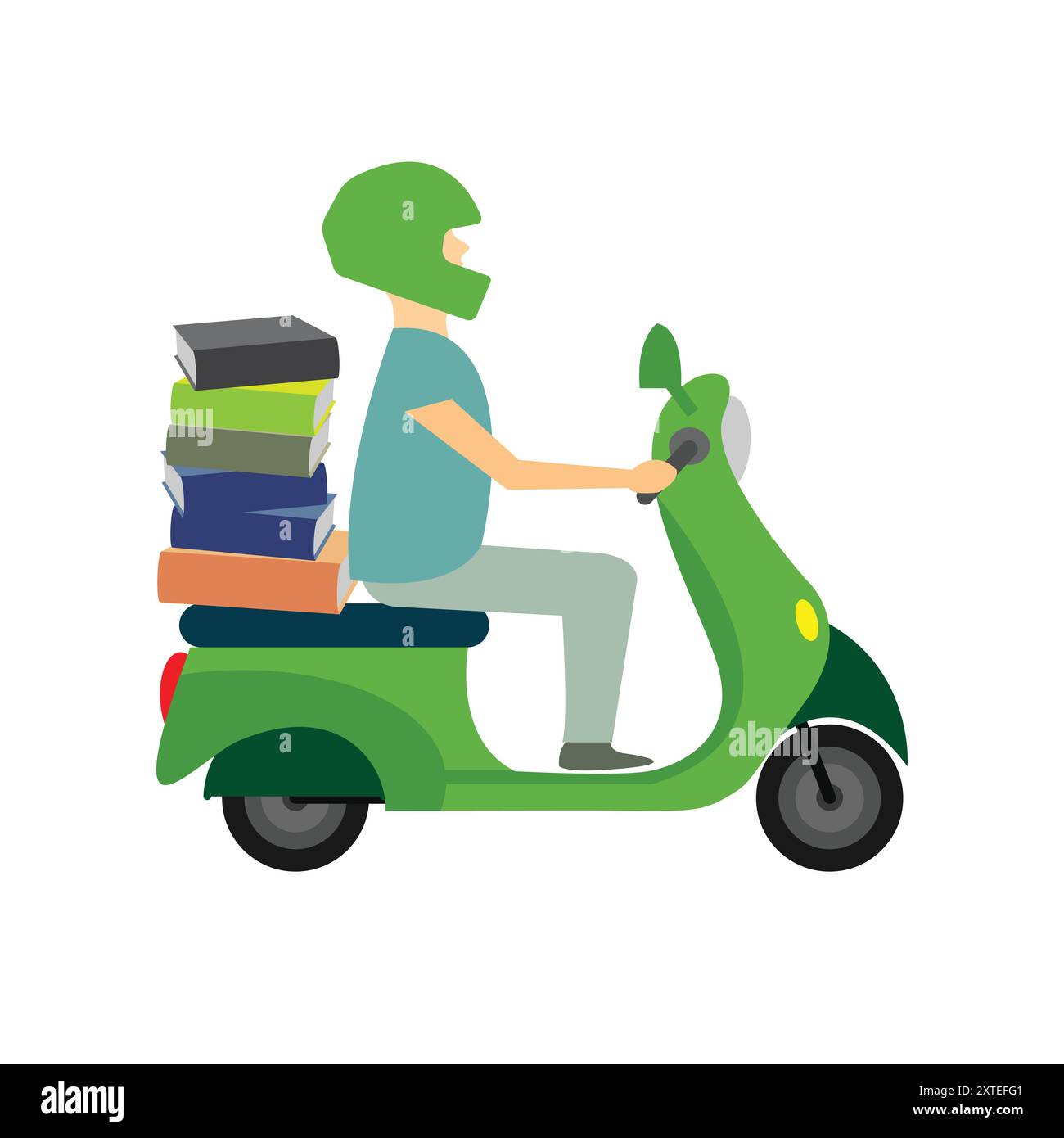 Carry book Stock Vector Images - Alamy