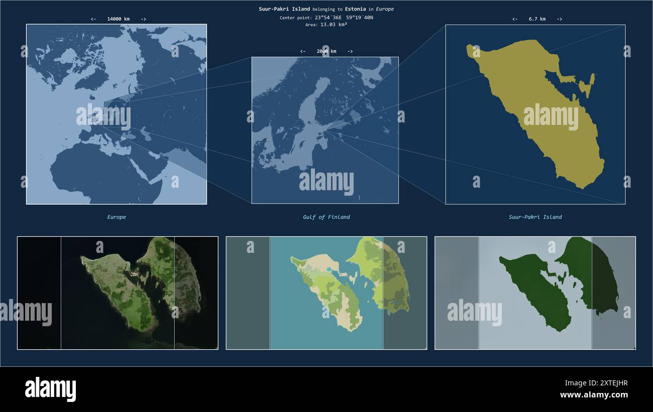 Suur-Pakri Island in the Gulf of Finland - belonging to Estonia ...