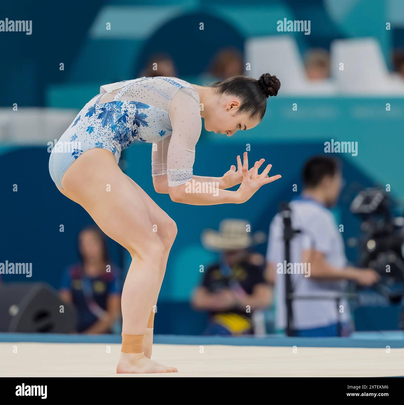 Paris, Ile de France, France. 1st Aug, 2024. AVA STEWART (CAN) of ...
