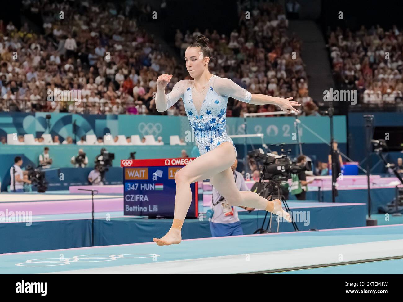 Paris, Ile de France, France. 1st Aug, 2024. AVA STEWART (CAN) of ...