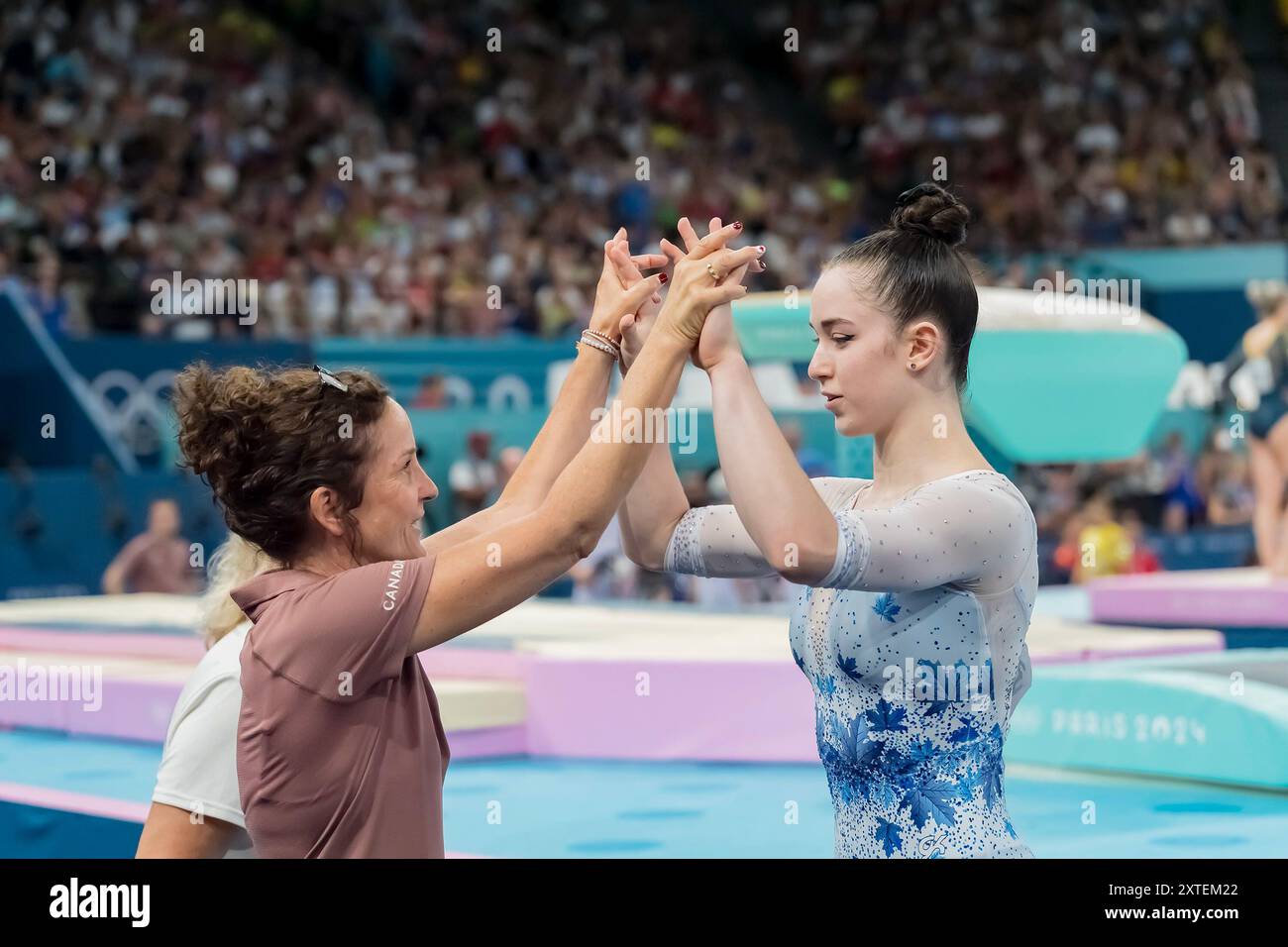 Paris, Ile de France, France. 1st Aug, 2024. AVA STEWART (CAN) of ...