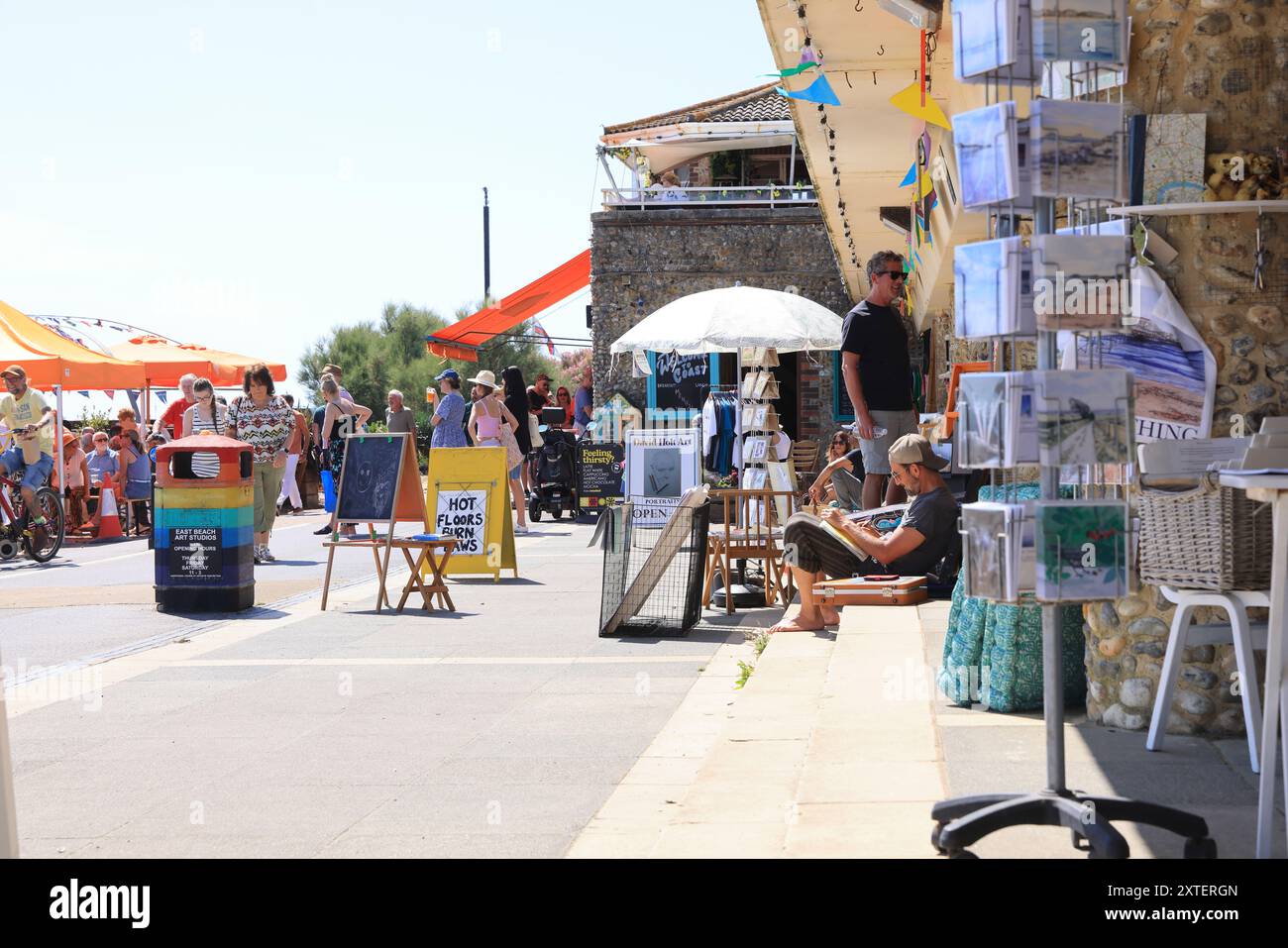 East Beach Studios, colourful studios in the artist quarter of Worthing ...