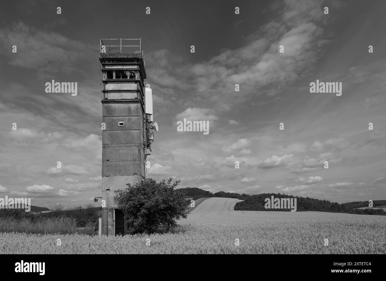 Lost tower Black and White Stock Photos & Images - Alamy