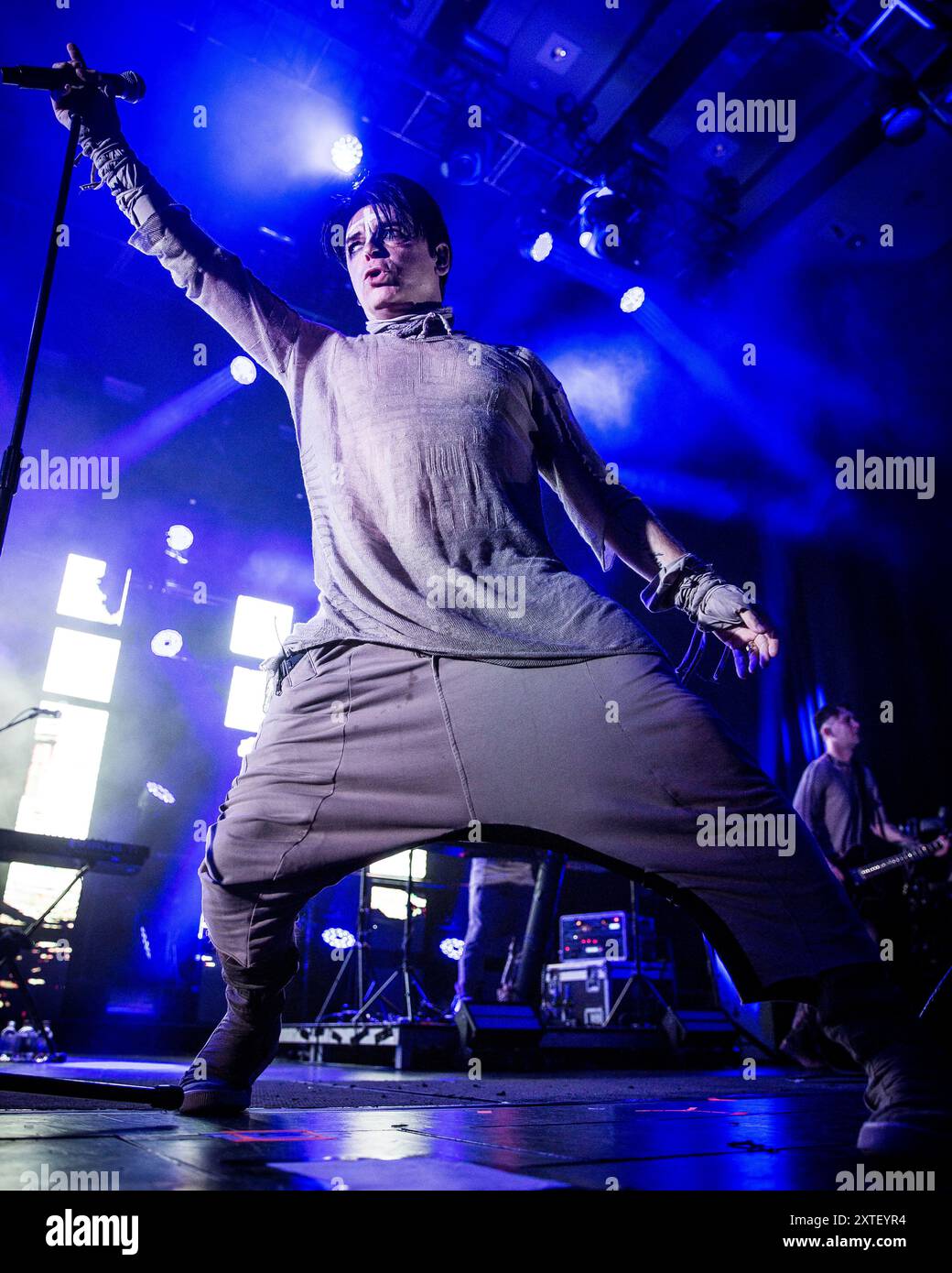 Gary Numan performing live Stock Photo - Alamy