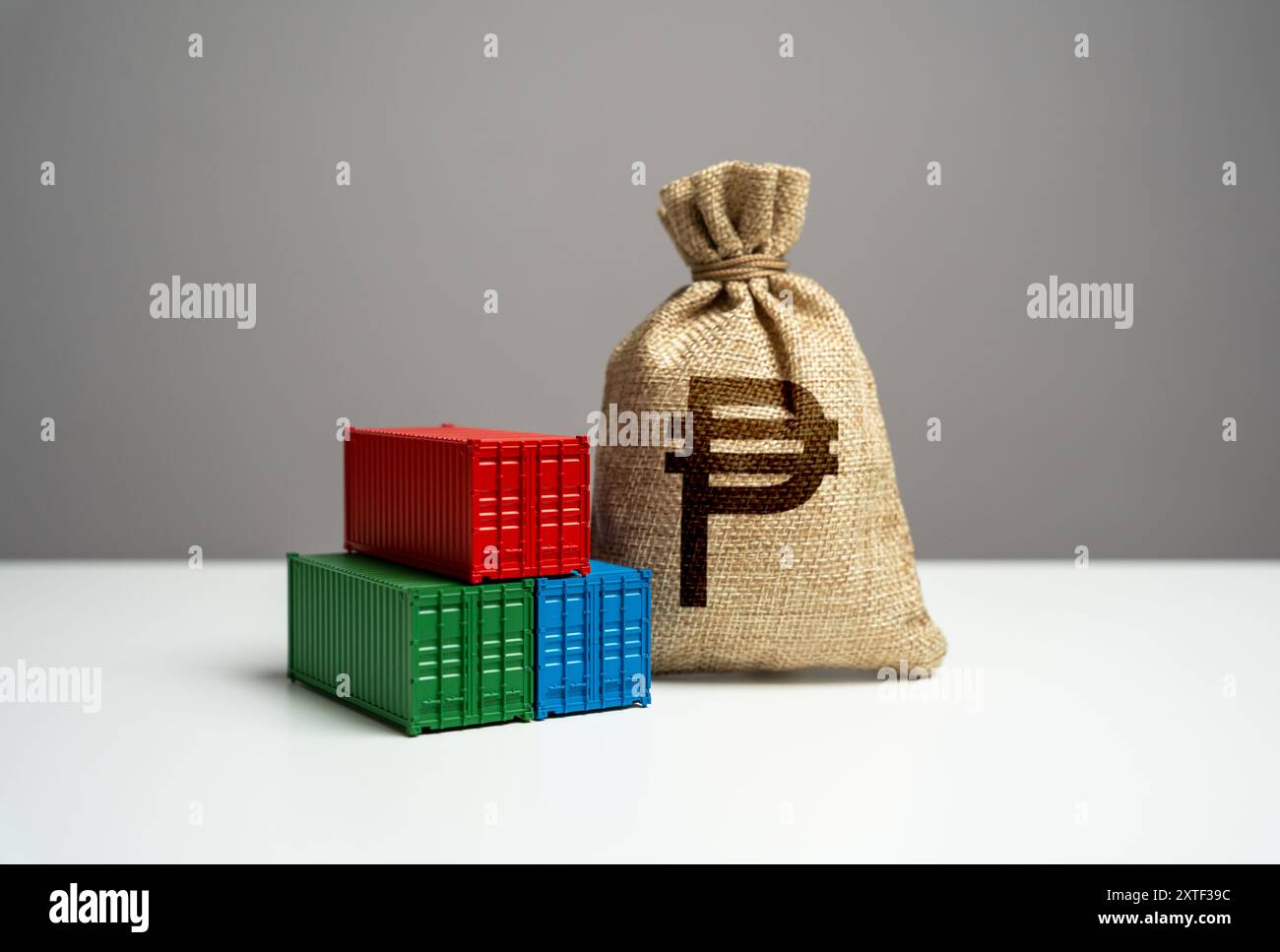 Philippine peso money bag hi-res stock photography and images - Alamy
