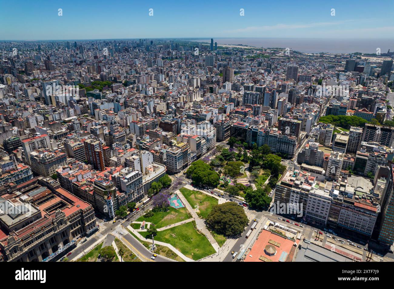 Buenos Aires, Argentina - 08 08 2024: Beautiful aerial view of the ...