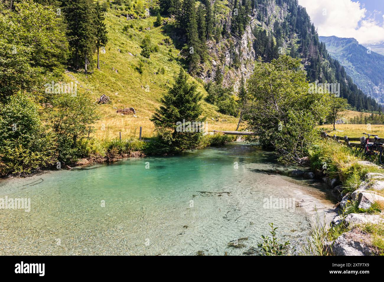 Impressionen aus Mallnitz Nationalpark Hohe Tauern Seebachtal Stock ...