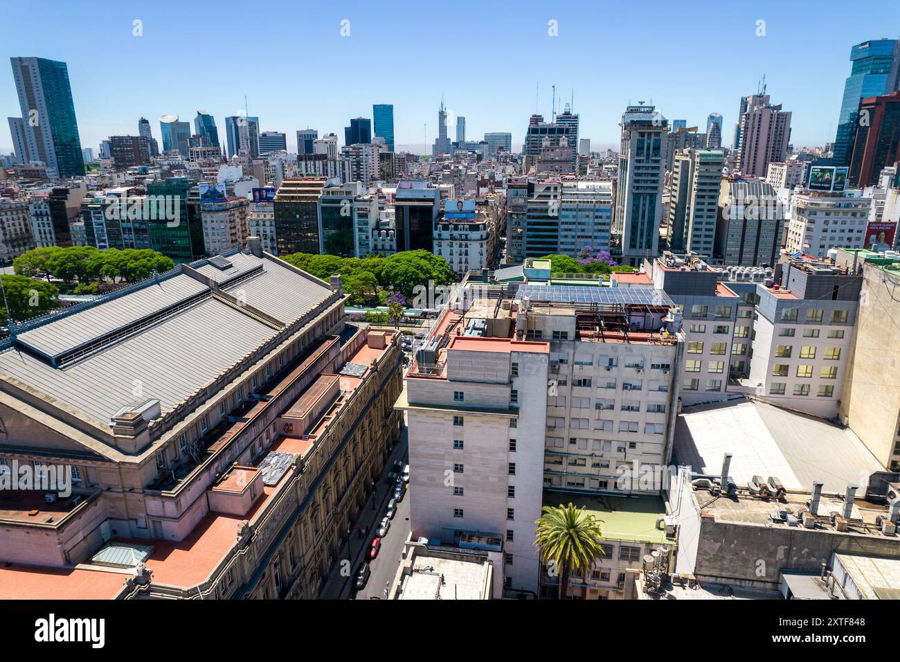 Buenos Aires, Argentina - 08 08 2024: Beautiful aerial view of the ...
