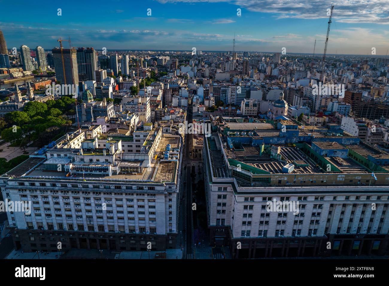 Buenos Aires, Argentina - 08 08 2024: Beautiful aerial view of the ...