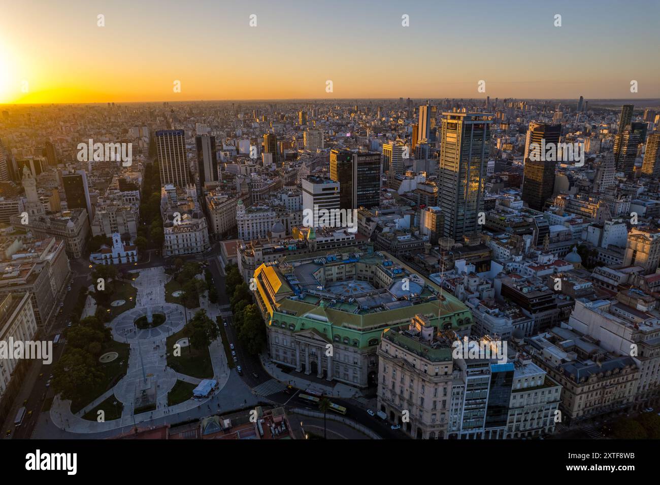 Buenos Aires, Argentina - 08 08 2024: Beautiful aerial view of the ...