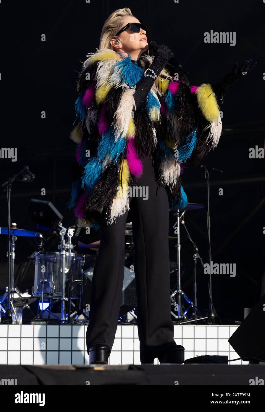 alison goldfrapp performing at the Wilderness Festival 2024 ,Cornbury ...