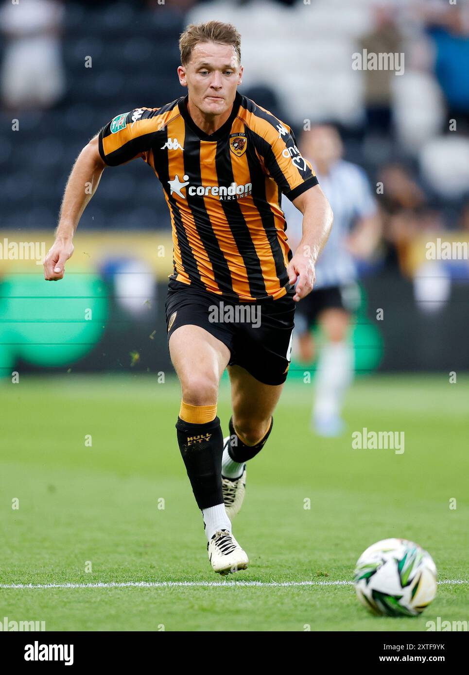 Hull City's Sean McLoughlin during the Carabao Cup first round match at ...