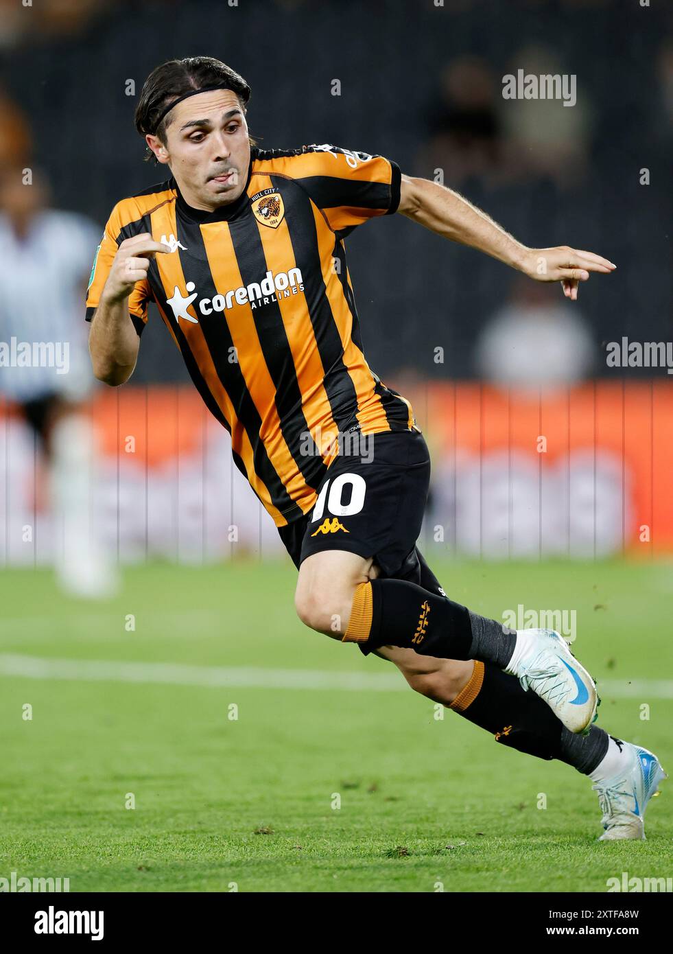 Hull City's Abdulkadir Omur during the Carabao Cup first round match at ...