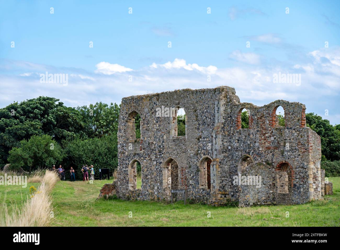 Greyfriars medieval Friary Dunwich Suffolk Stock Photo - Alamy