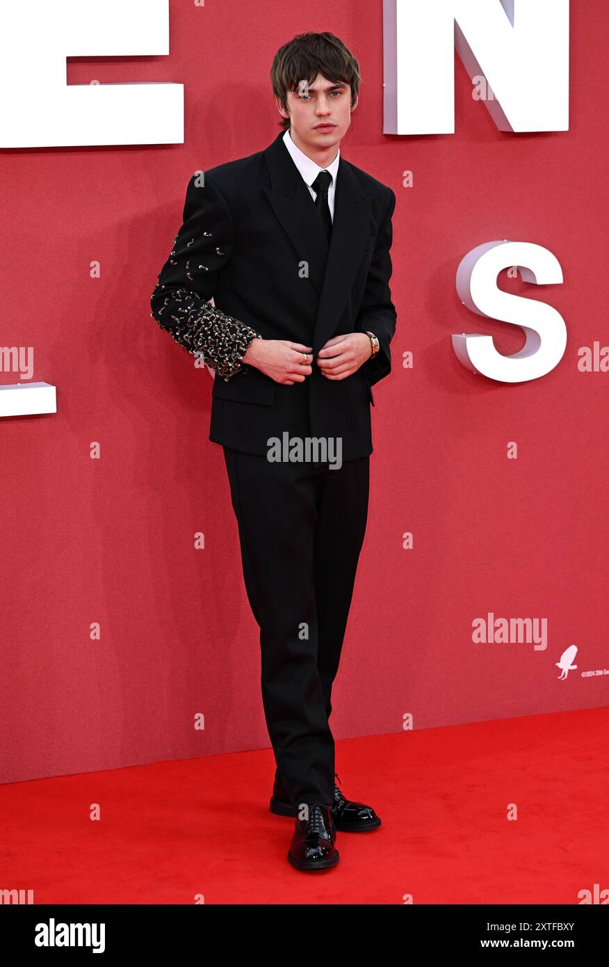 London, UK. August 14th, 2024. Spike Fearn arriving at the UK Gala ...