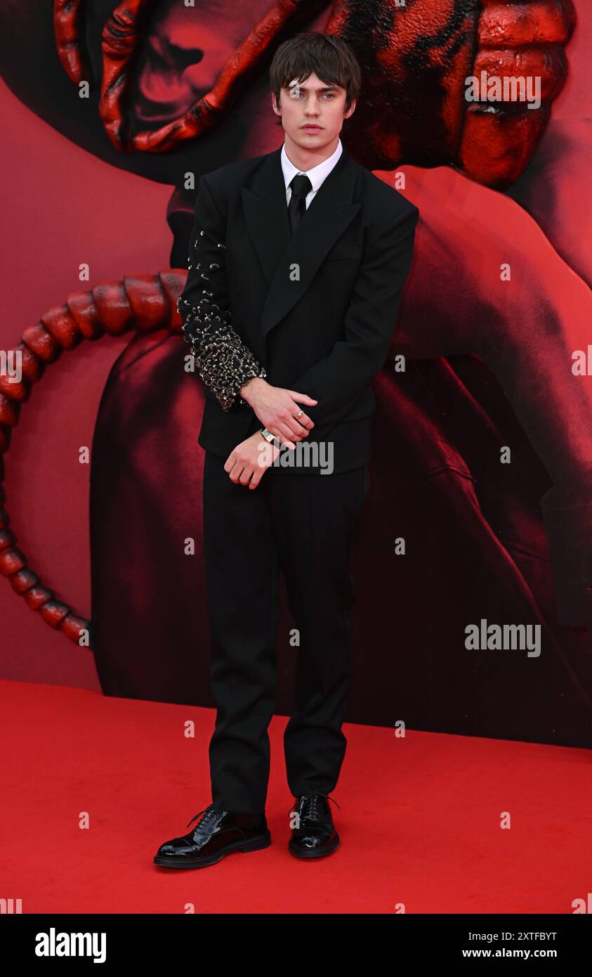 London, UK. August 14th, 2024. Spike Fearn arriving at the UK Gala ...