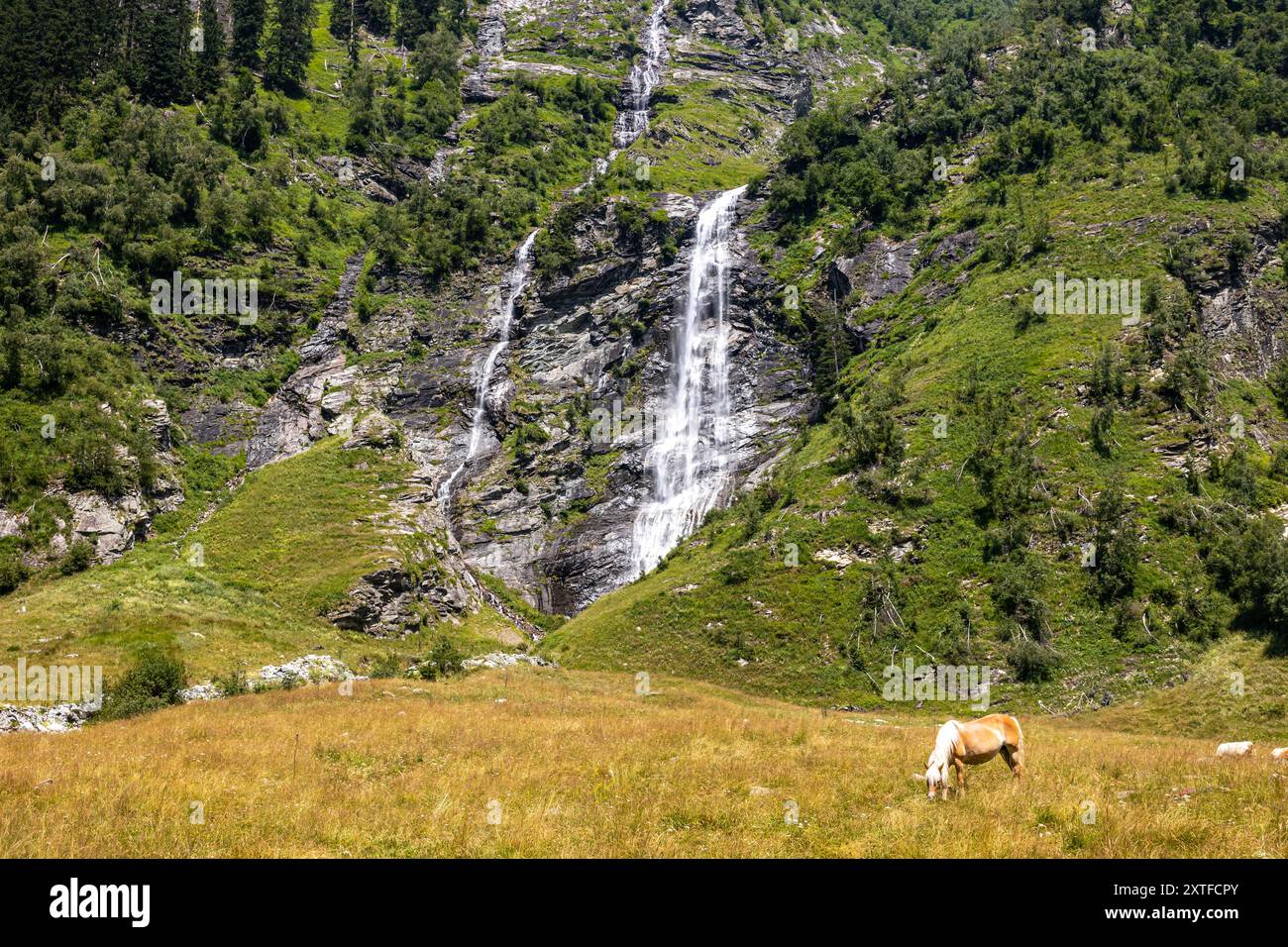 Impressionen aus Mallnitz Nationalpark Hohe Tauern Seebachtal Stock ...