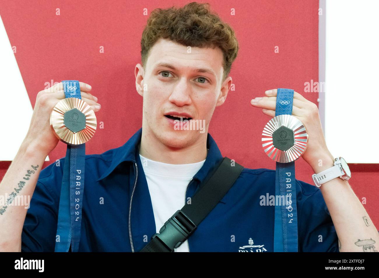 London, UK. 14th Aug, 2024. Noah Williams seen at the UK Gala screening ...