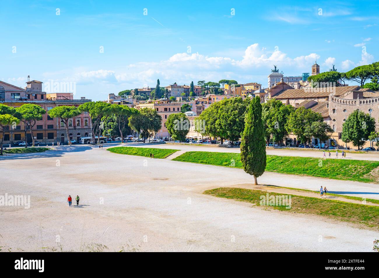 The Circus Maximus, Italian: Circo Massimo, an ancient Roman chariot ...